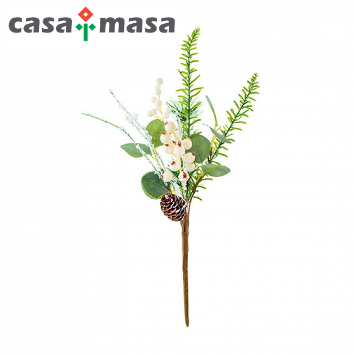 Ramura Mix cu fructe albe 50 cm